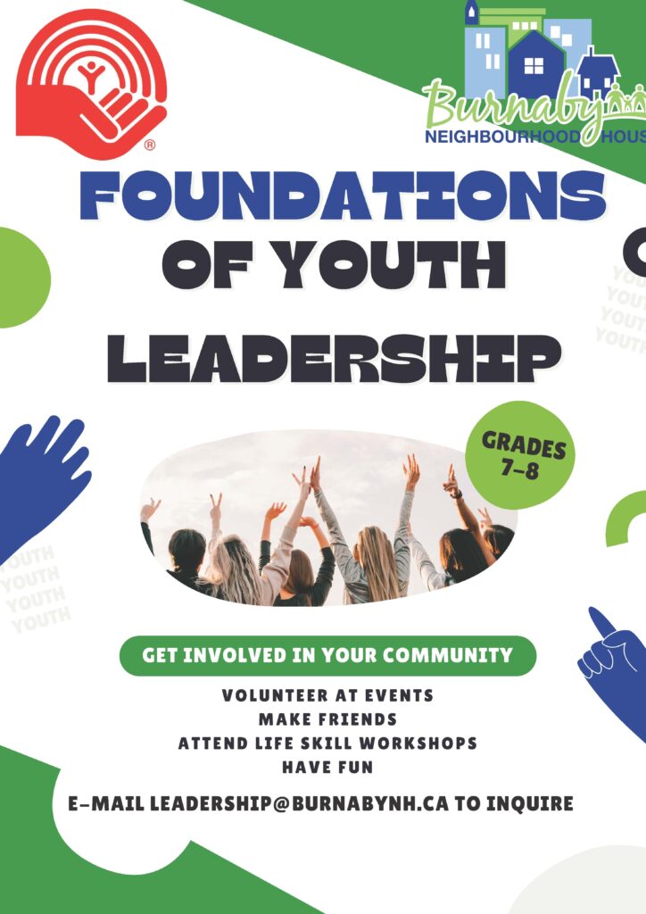 Youth Programs - Burnaby Neighbourhood House