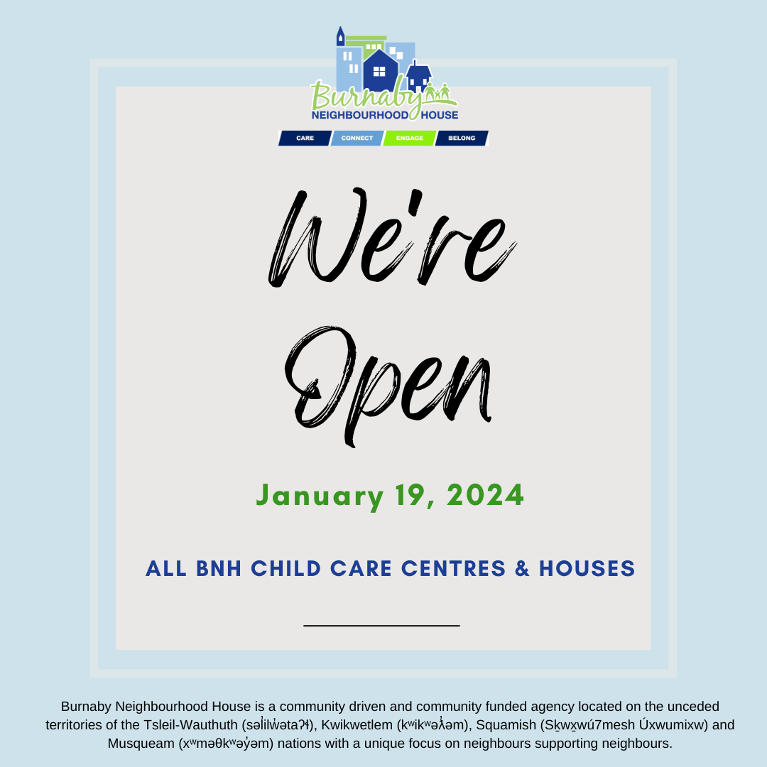 Main - Burnaby Neighbourhood House